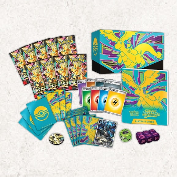Pokemon TCG - Mega Evolution - Ascended Heroes Elite Trainer Box - Poké ...