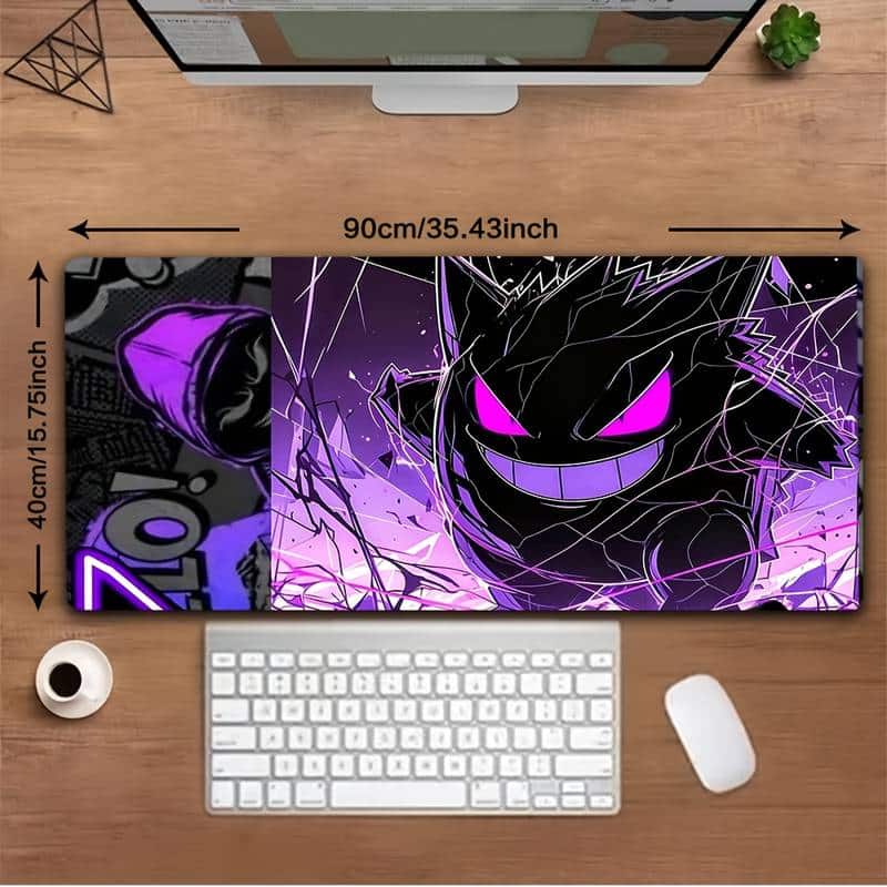 Gengar Gaming Mousepad Large ( 40 x 90 cm ) - Poké Store