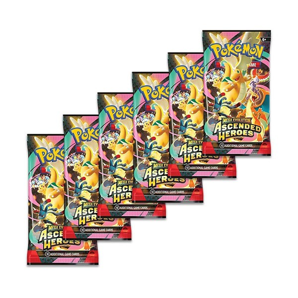 Pokemon Ascended Heroes Booster Bundle