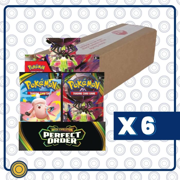 Pokémon: Mega Evolution—Perfect Order: Booster Box sealed Case - Poké Store